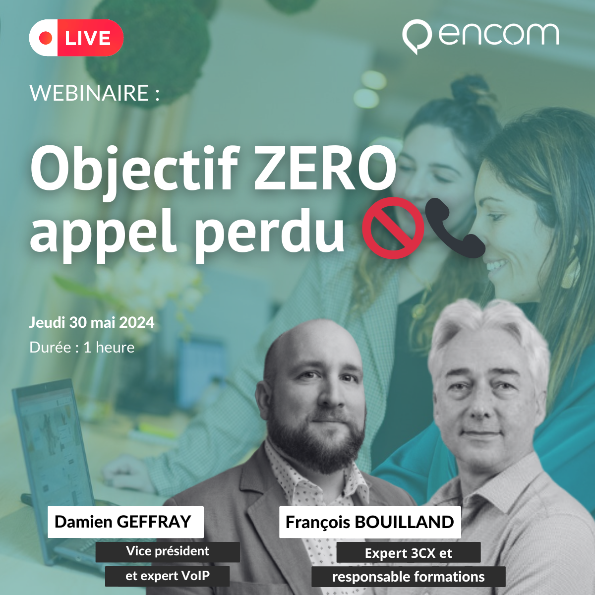 3CX, Sécurité & Internet Très Haut Débit | ENCOM